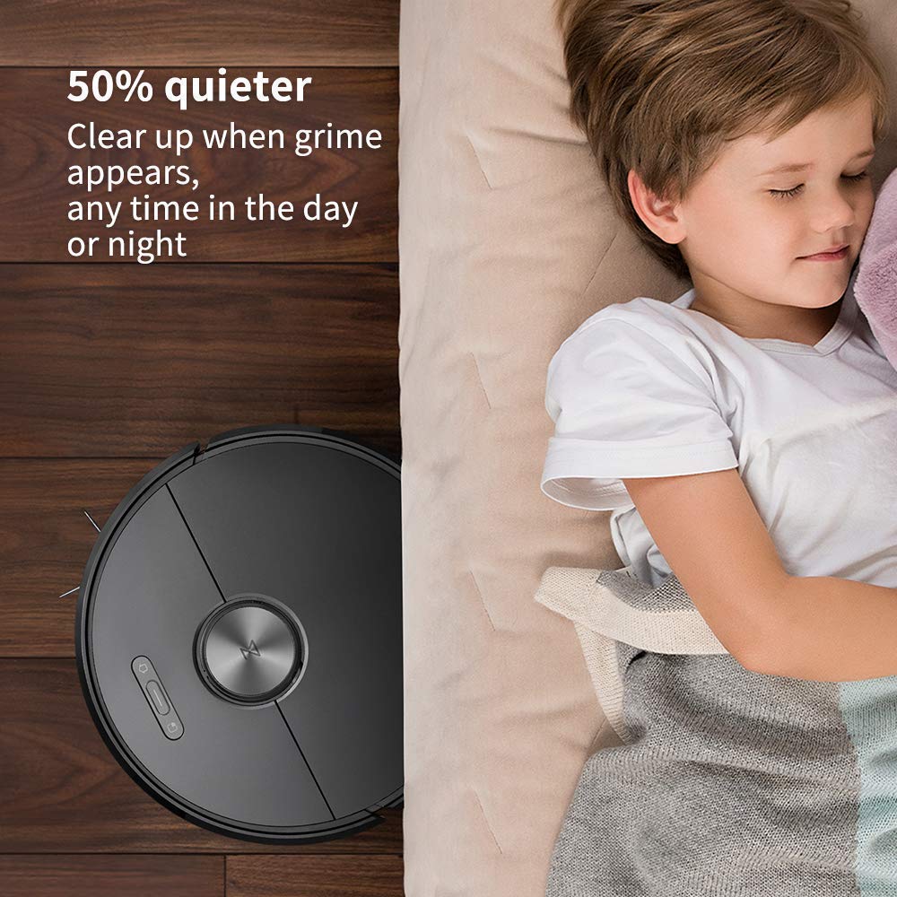 roborock S6 Robot Vacuum Cleaner and Disposable Mop Cloth(30pcs)