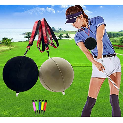 Smart Ball Golf Golf Swing Trainer Aid Practice Balls Golf Impact Ball Smart Adjustable Assist Ball Golf Training Equipment ( Color : B )