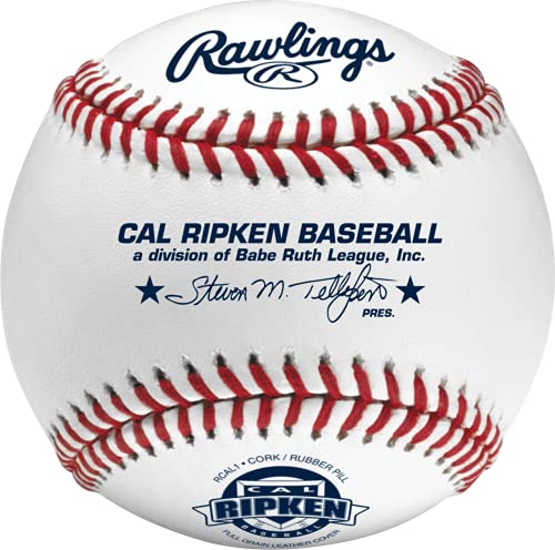 Rawlings | CAL RIPKEN LEAGUE Baseballs | Competition Grade | RCAL1 | Youth/14U | 6 Count