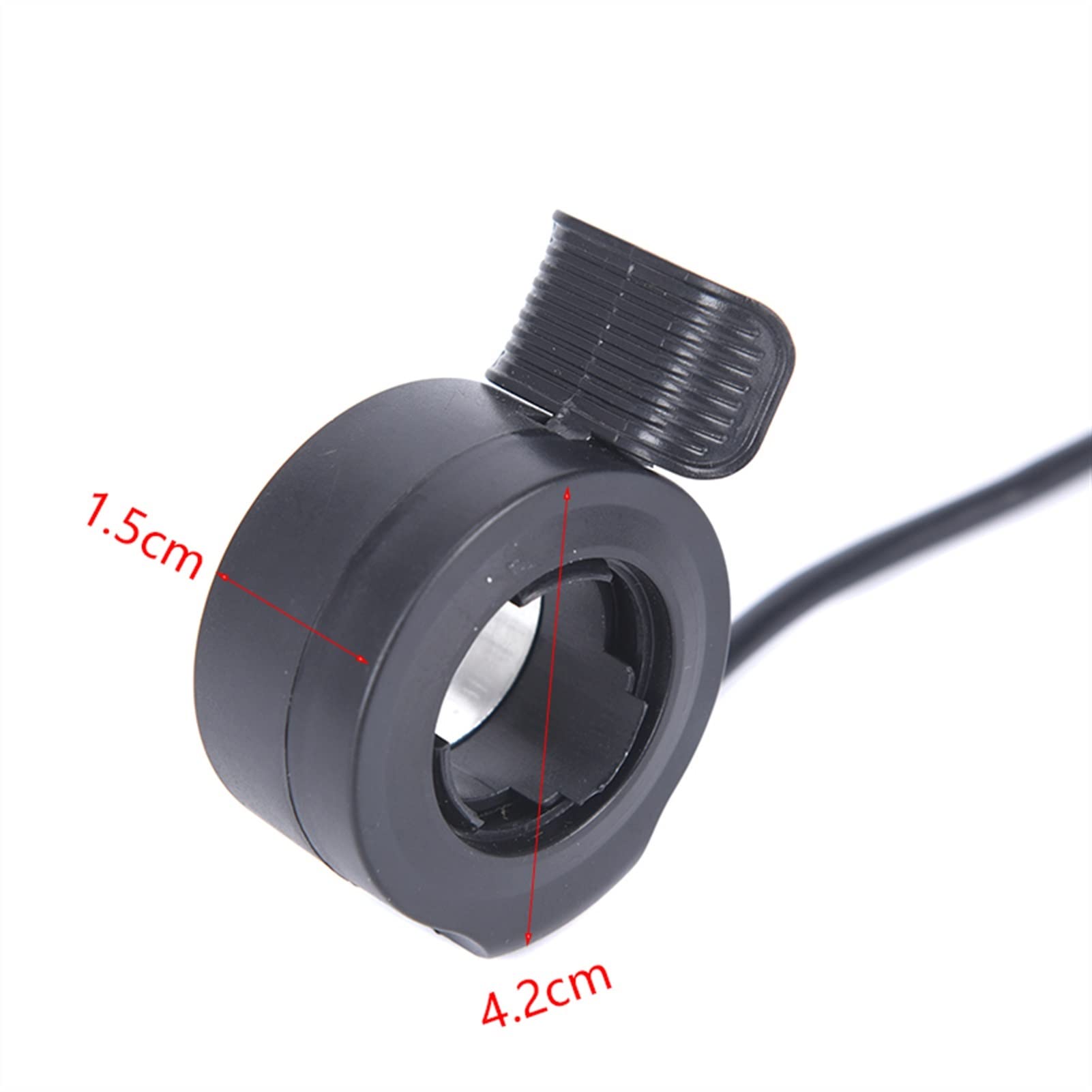 Xinbalove Ebike Accessories Thumb Throttle, Finger Thumb Throttle, Accelerator, Electric Scooter Electric Bicycle Part Kit 3 Wire Grip for Electric Scooters and E-Bike