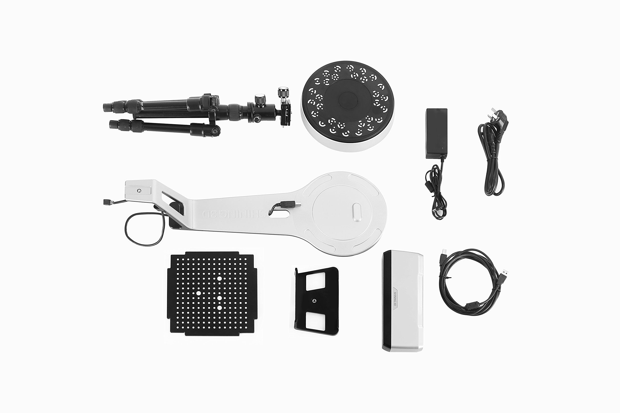 New EinScan SP V2 Desktop 3D Scanner 0.05mm Accuracy 0.17mm Resolution 1s Scan Speed Fixed/Auto Dual Mode with UMAX 3D Scanning kit & Two Year Warranty