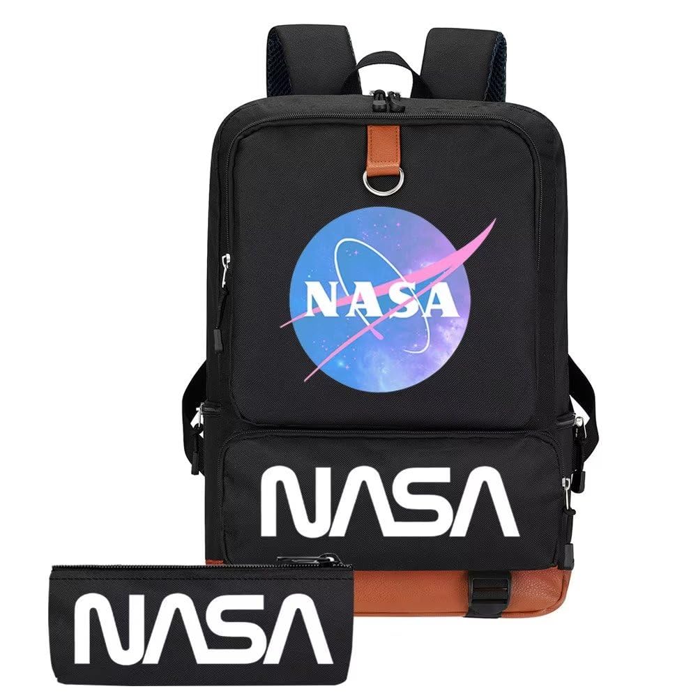 QOUENSAH NASA backpack,astronaut,NASA Large capacity backpack, men and women, tow piece backpack set