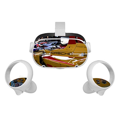 The Racing Car Competion Video Game Oculus Quest 2 Skin VR 2 Skins Headsets and Controllers Sticker Protective Decal Accessories