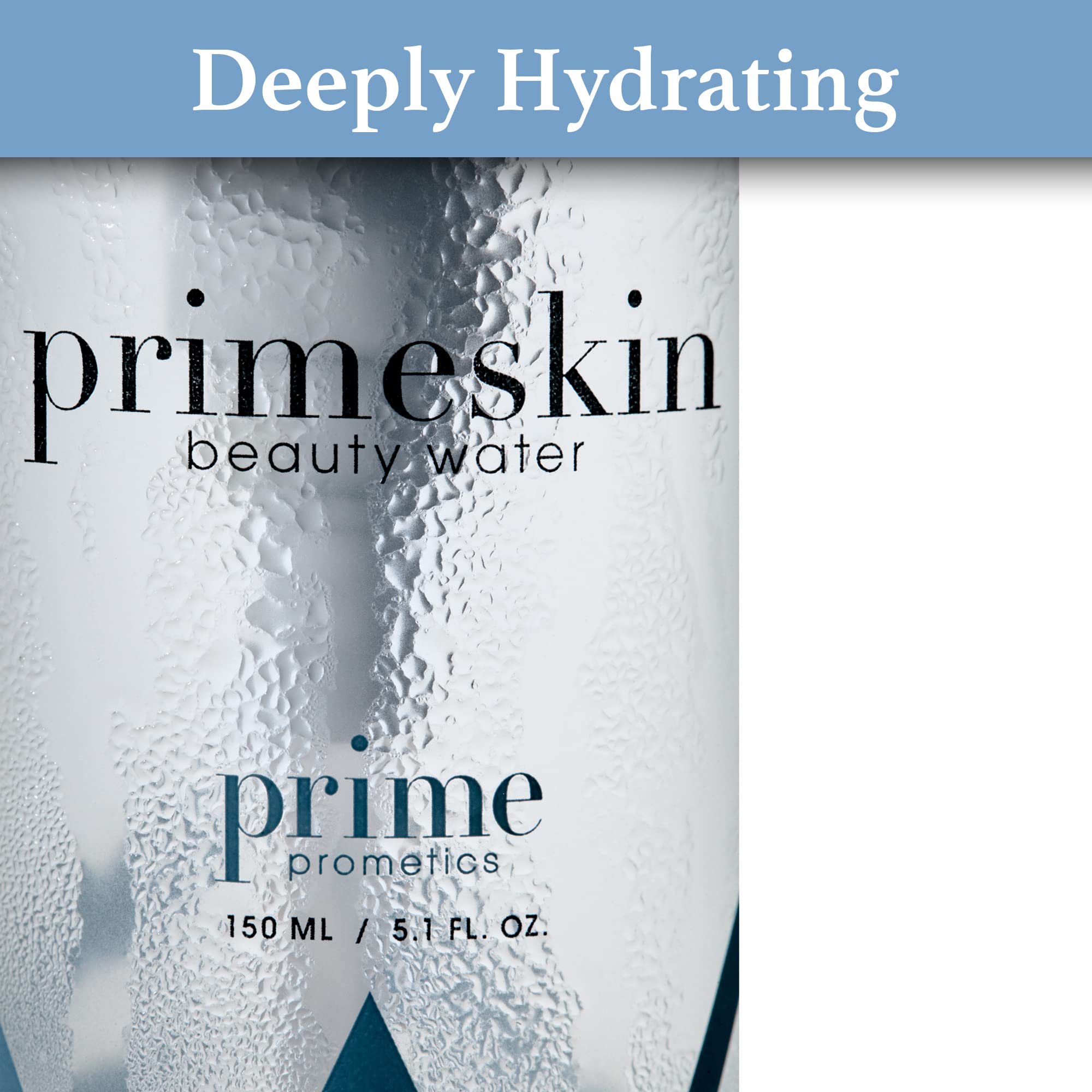 Prime Prometics PrimeSkin Beauty Water β Deeply Hydrating Pro-Age Make-Up Remover for Mature Women β Clean, One Swipe β for All Skin Types β pH Balanced, Hypoallergenic