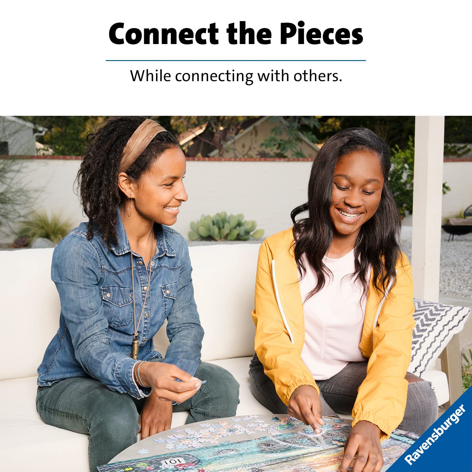 Ravensburger Krypt Gradient 631 Piece Jigsaw Puzzle for Adults - 16885 - Every Piece is Unique, Softclick Technology Means Pieces Fit Together Perfectly