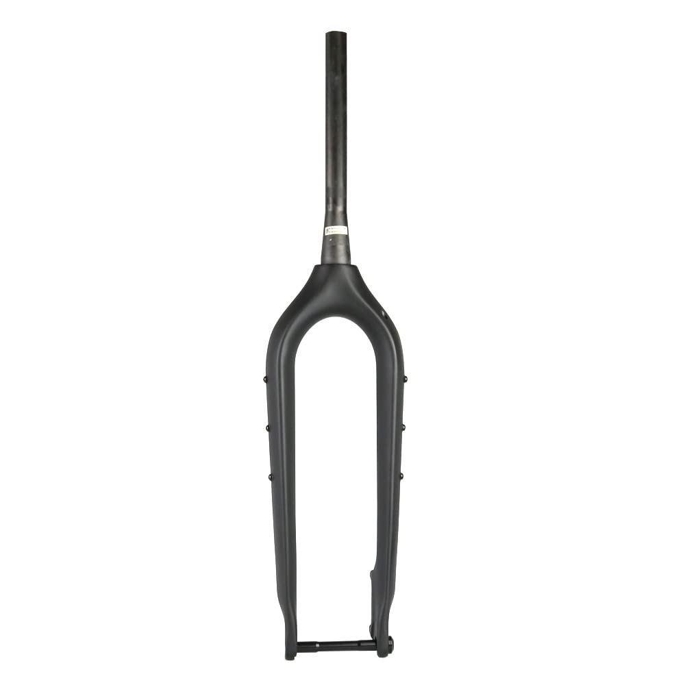 TANDELL 2023 New Bicycle Fork 29+ Carbon Rigid Fork MTB Mountain Bike Fork 29 Plus 15x110mm UD Matte
