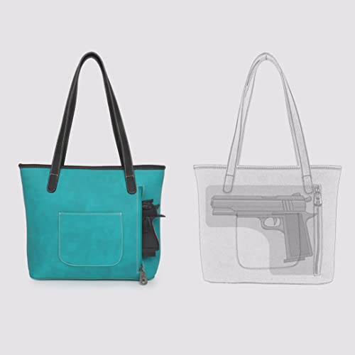 Montana West Concho Collection Western Purse Concealed Carry Totes Large Handbag for Women