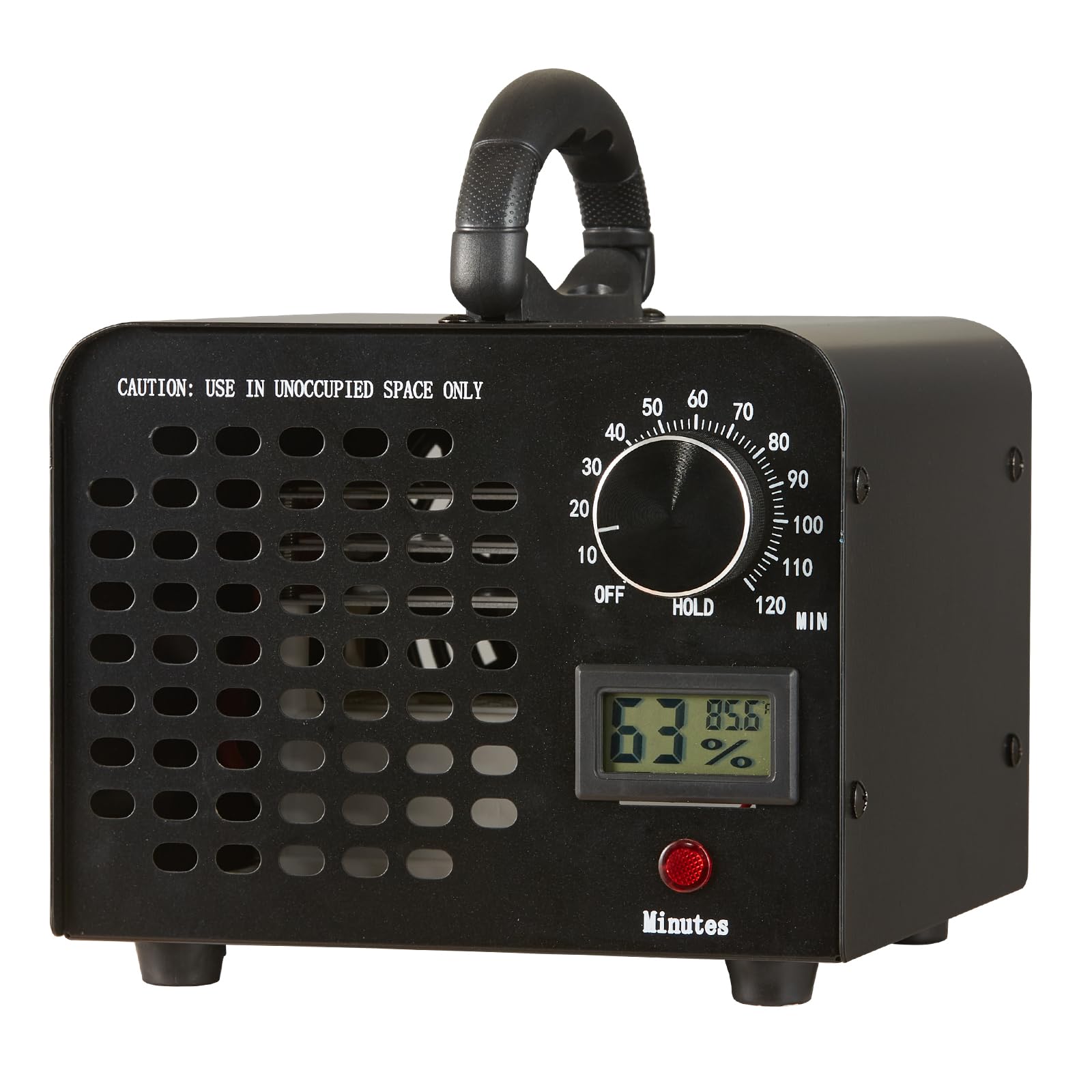 VEVOR Ozone Generator, 24000mg/h Ozone Machine, High Capacity Commercial/Industrial Ozone Generator Machine with 0-120 min Time Setting for Rooms, Cars