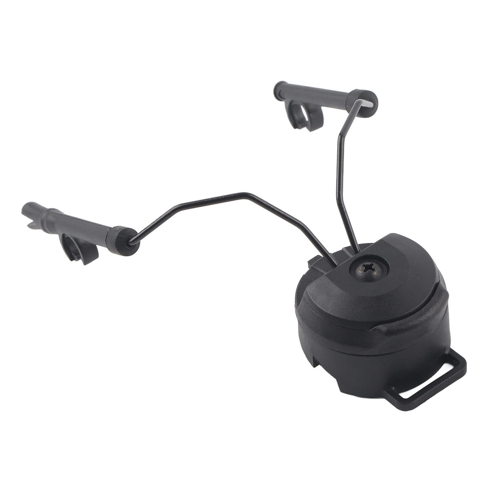 Tactical Helmet ARC Rail Adaptor, Suspension Headphones Bracket Side Rail for II Headset Fast(Black)