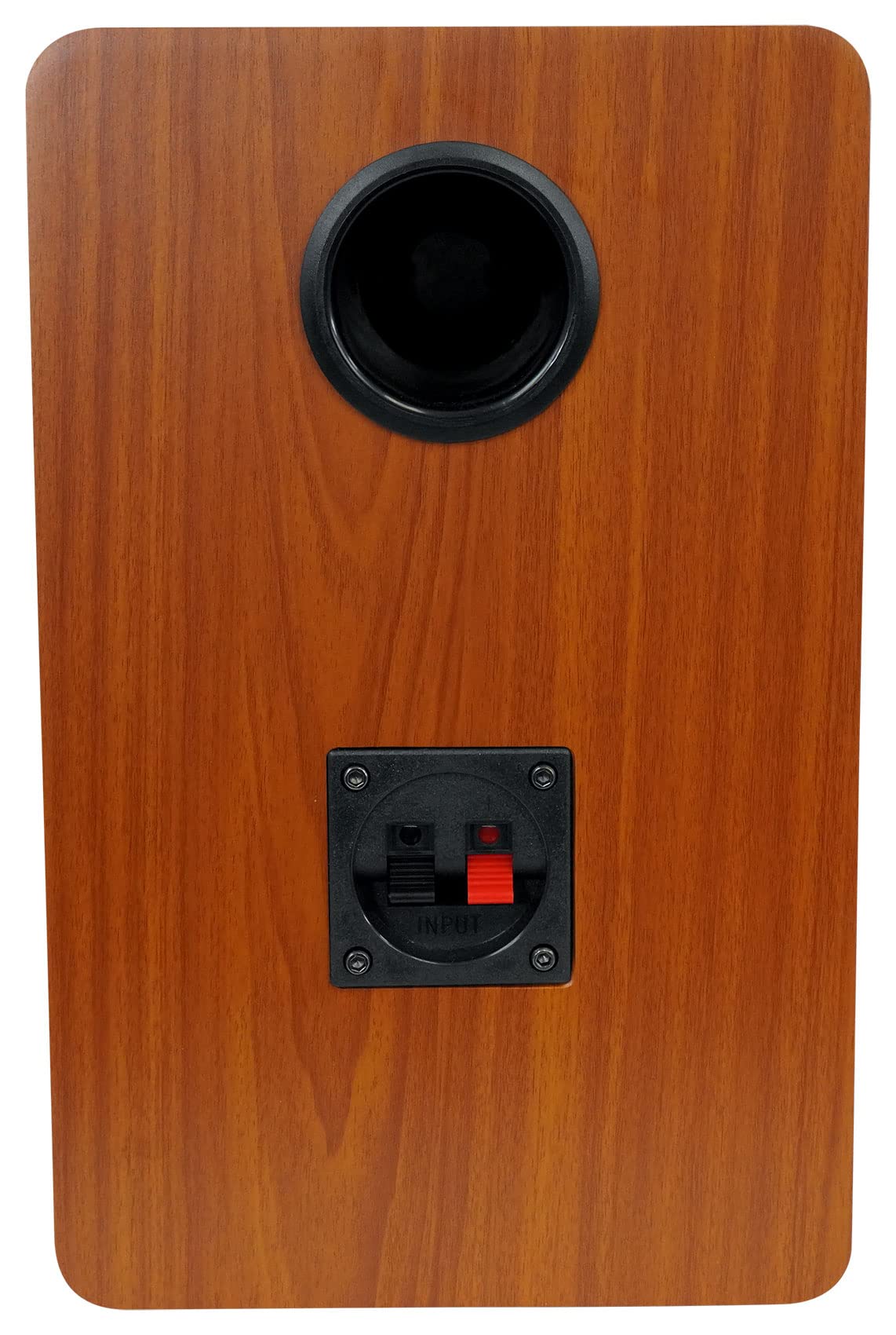 Rockville ELITE-5C Wood 800w Home Theater 5.25" Bluetooth Bookshelf Speakers, Brown