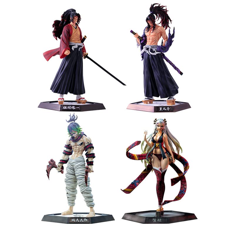Uzui Tengen Daki Figure Anime Statue Model Color Desktop Decoration Gift Anime Fan Collection(28CM/11IN)