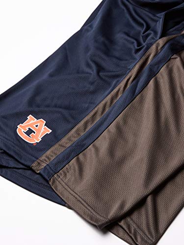 Profile Varsity Men's Big & Tall Athletic Shorts, Navy/Charcoal, 3X