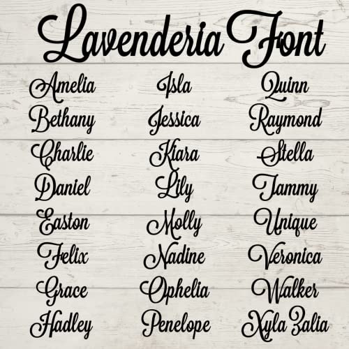 Wooden Custom Name Sign, Nursery Name Sign, Family Name Signs, Choice of Size & Fonts!