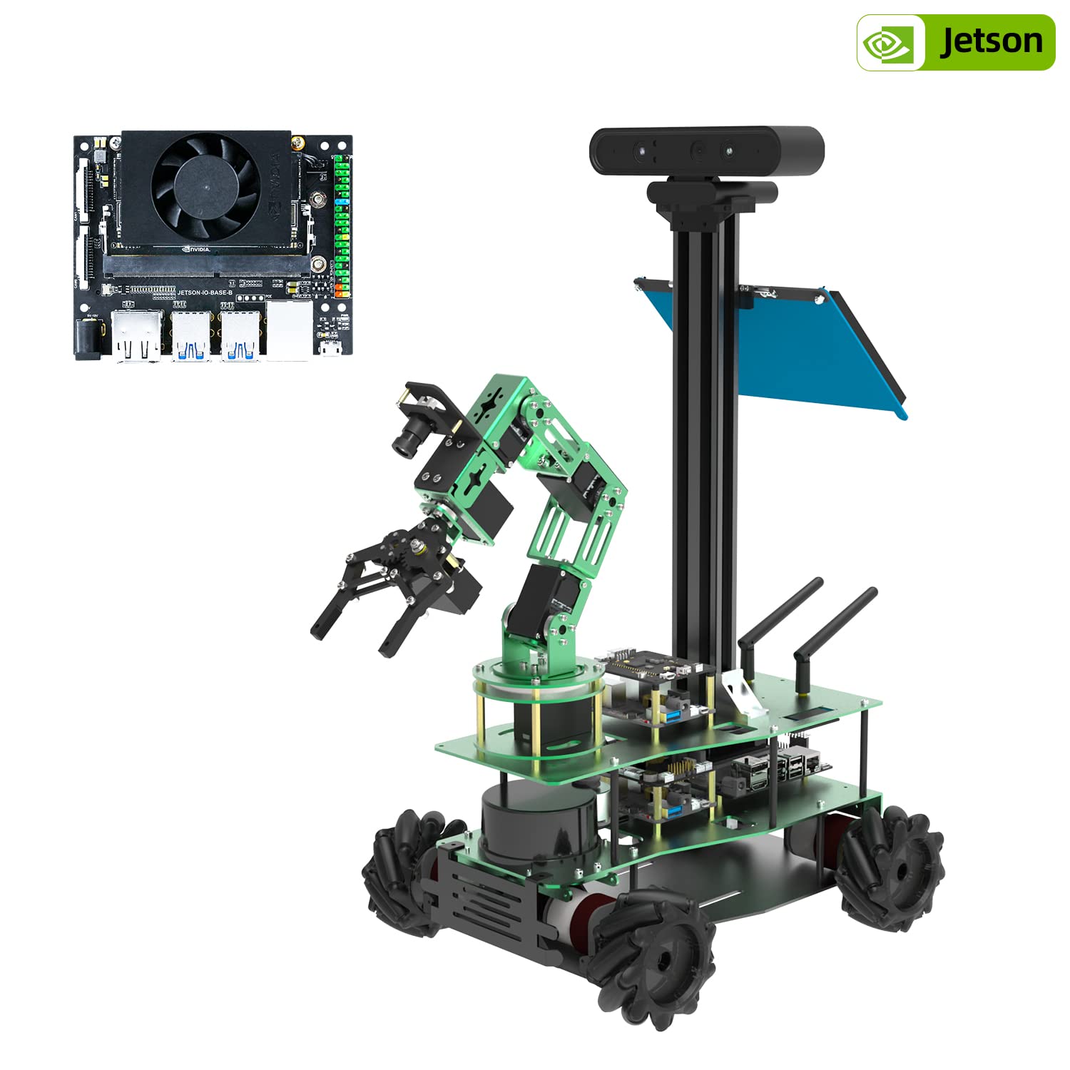 Yahboom Rosmaster X3 Plus Adults AI Robot with Jetson Xavier NX SUB