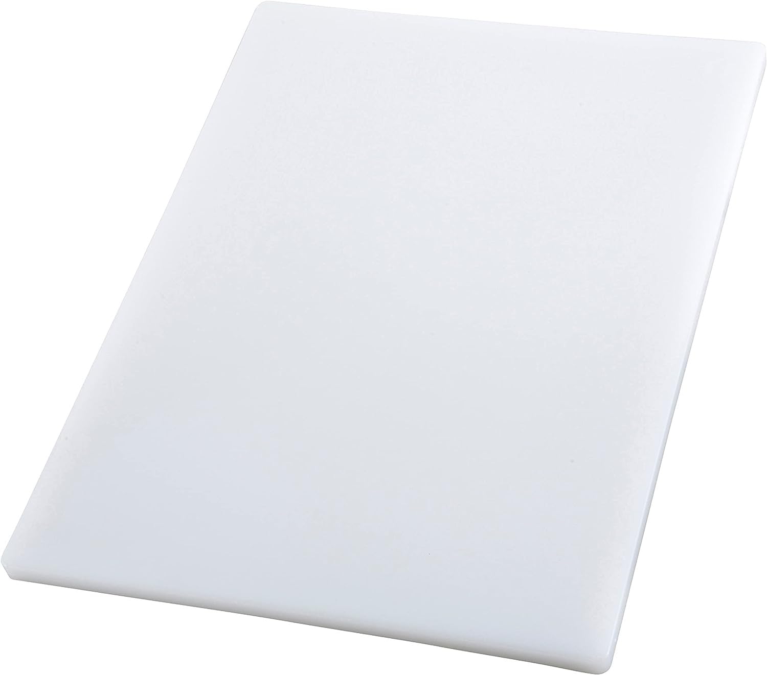 Soro Essentials – 18” x 24” x 3/4” Plastic White Color Cutting Board- Color Coded Chopping Board Cutting Board for Kitchen Meat Vegetables Dishwasher Safe Non-Slip Surface