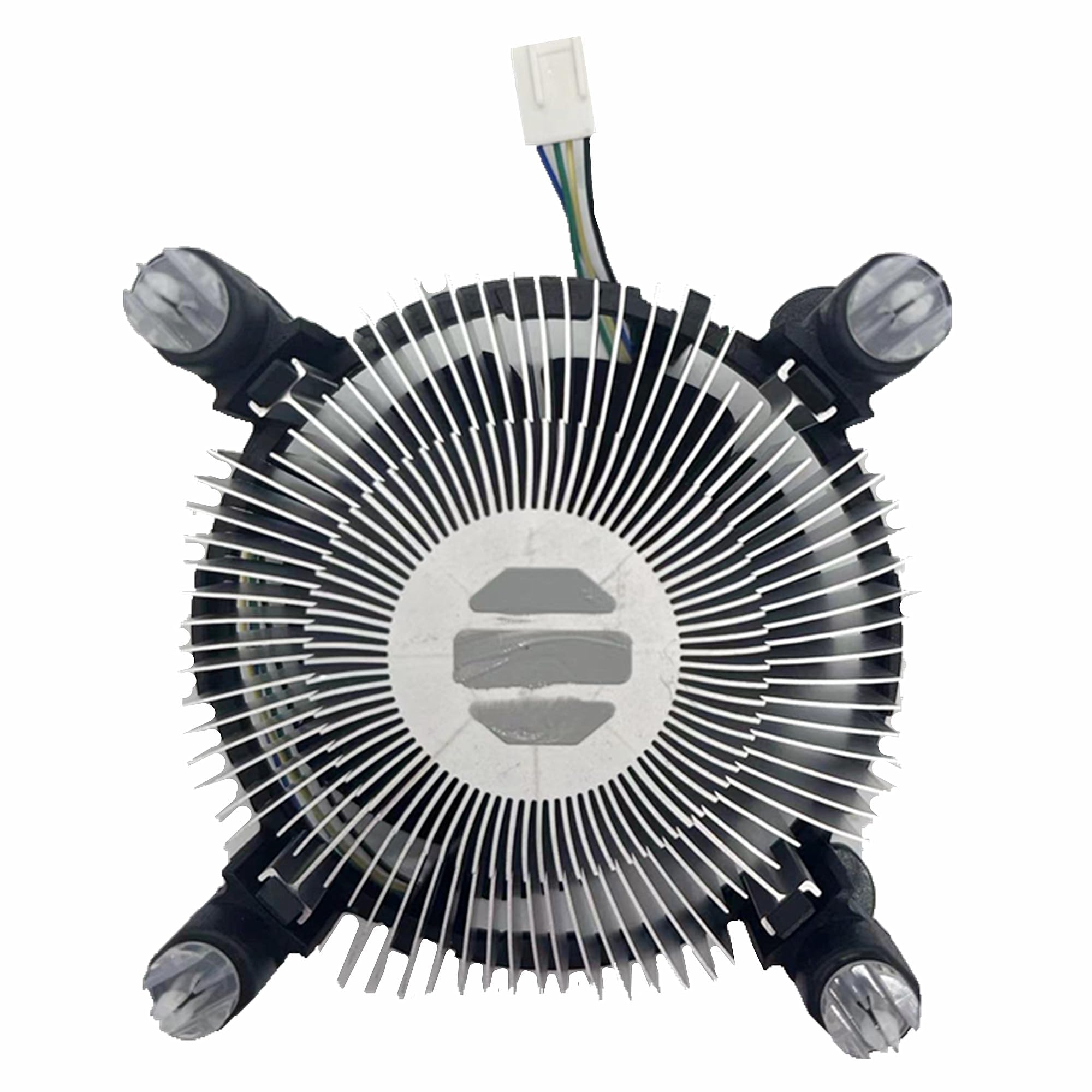 New heatsink CPU Cooling Fan for Intel i3/i5/i7 lga 115x 1150 1151 1155 1156 X3430 X3440 X3450 X3460 X3470 X3480 Series E97379-003 D34223 D75716 D95263 E18764 E33681 E97375 E97378β001 4-PIN 3.5-Inch