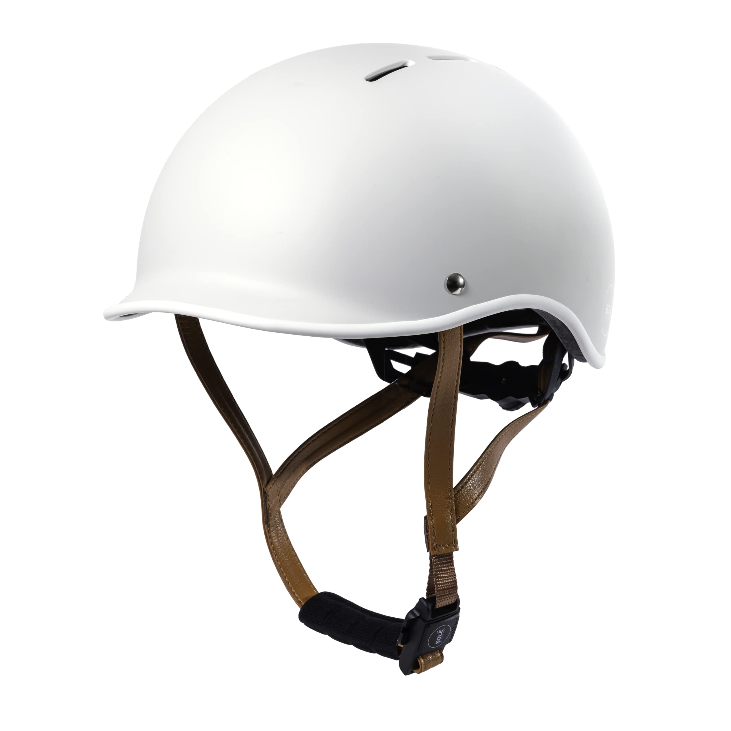 Solé Adult Bike Helmet, Exposition Series, Frost, Small/Medium