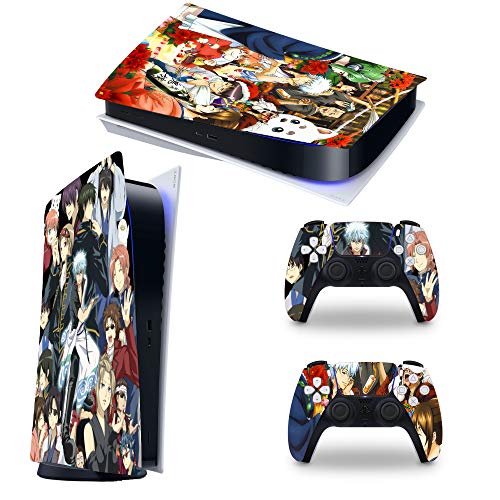 Playstation 5 Digital Edition Skin Set – TV Show Series Japan - HD Printing Vinyl Skin Cover Protective for PS5 Digital Edition Console and 2 PS5 Digital Edition Controller