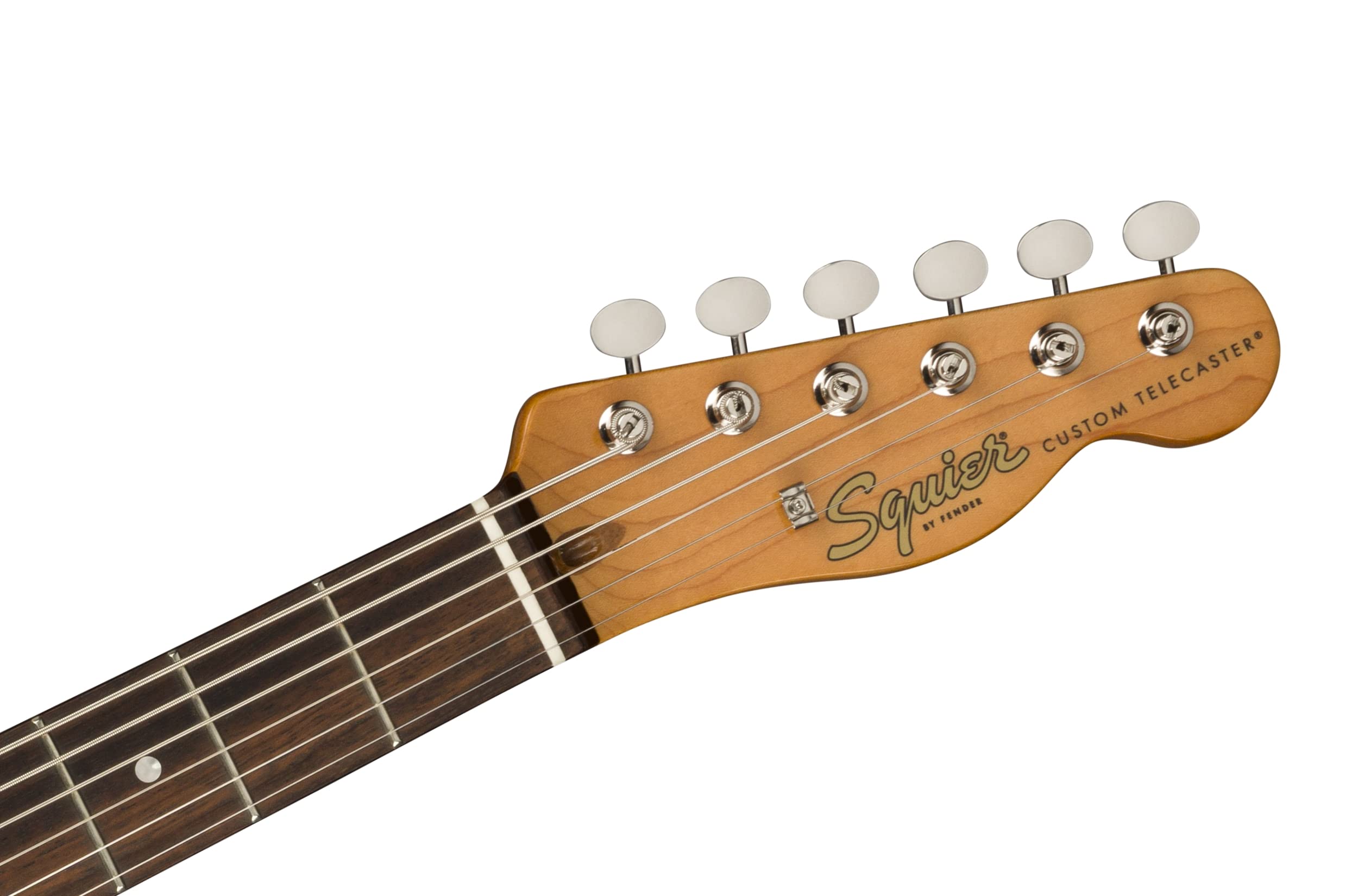 Squier Classic Vibe Baritone Custom Telecaster Electric Guitar, with 2-Year Warranty, 3-Color Sunburst, Laurel Fingerboard