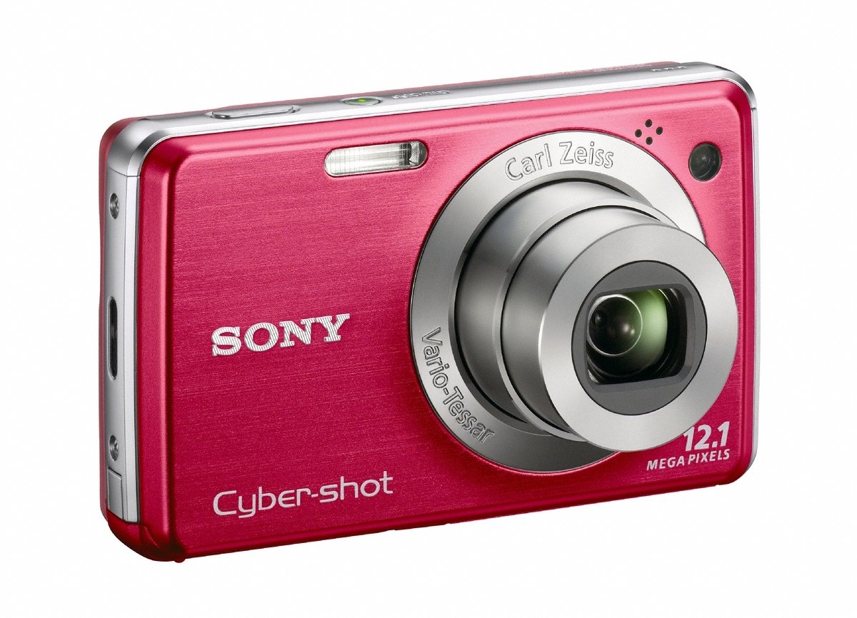 Sony Cyber-shot DSC-W230 12 MP Digital Camera with 4x Optical Zoom and Super Steady Shot Image Stabilization (Dark Red)