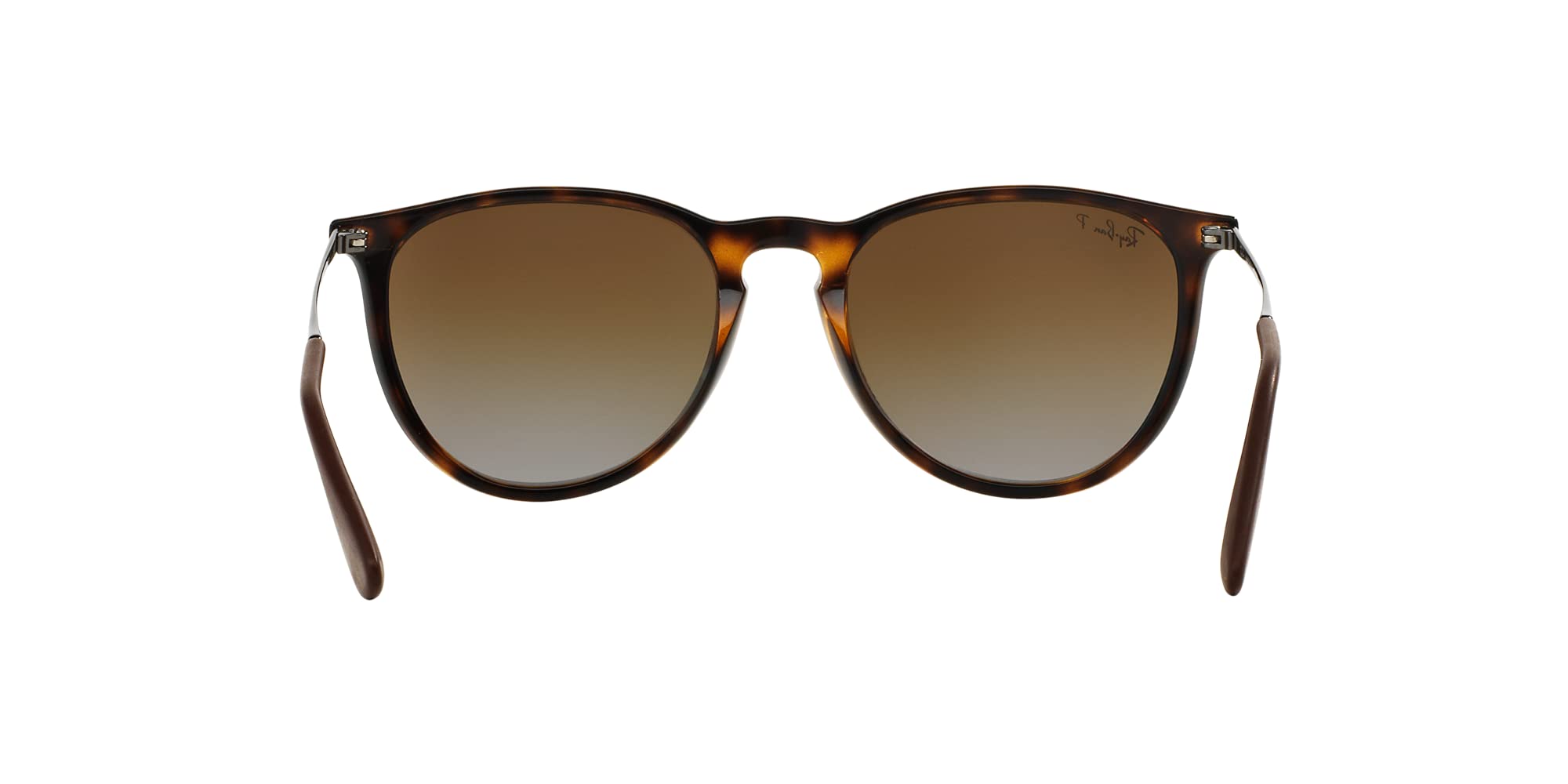 Ray-Ban RB4171 Erika Sunglasses + Vision Group Accessories Bundle (Light Havana/Grey Gradient Brown Polarized (710/T5),womens