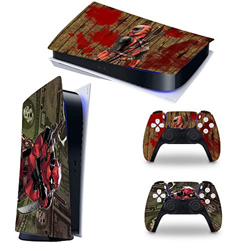 PlayStation 5 Skin Set – Troll Hero - HD Printing Vinyl Skin Cover Protective for PS5 Standard Edition Console and 2 PS5 Standard Edition Controller