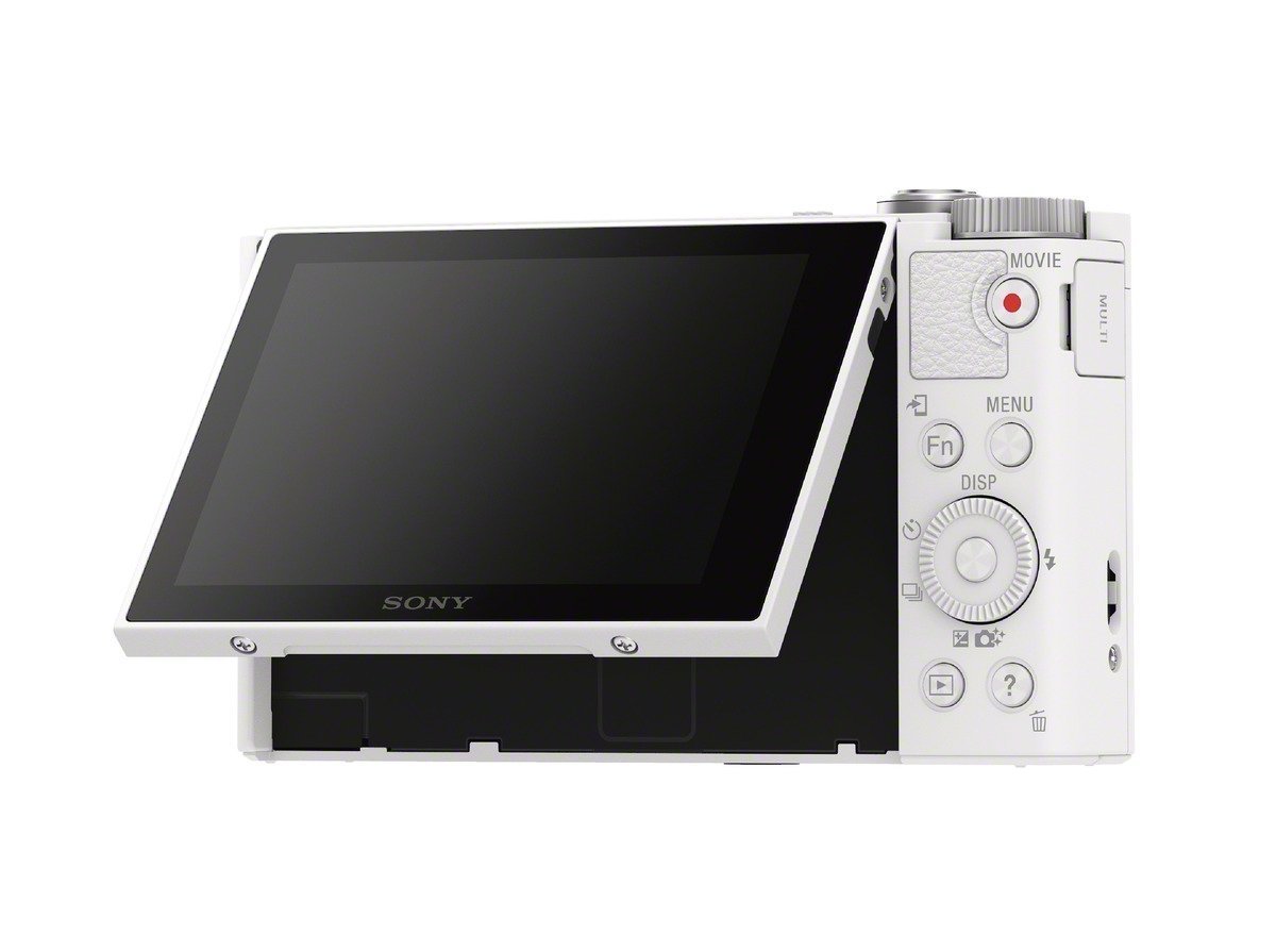 Sony DSCWX500/W Digital Camera with 3-Inch LCD (White)