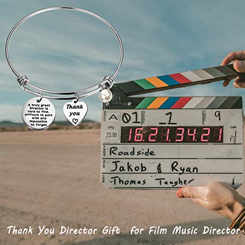 POTIY Director Gift Band Theater Movie Director Keychain Great Director Keychain (blacelet)
