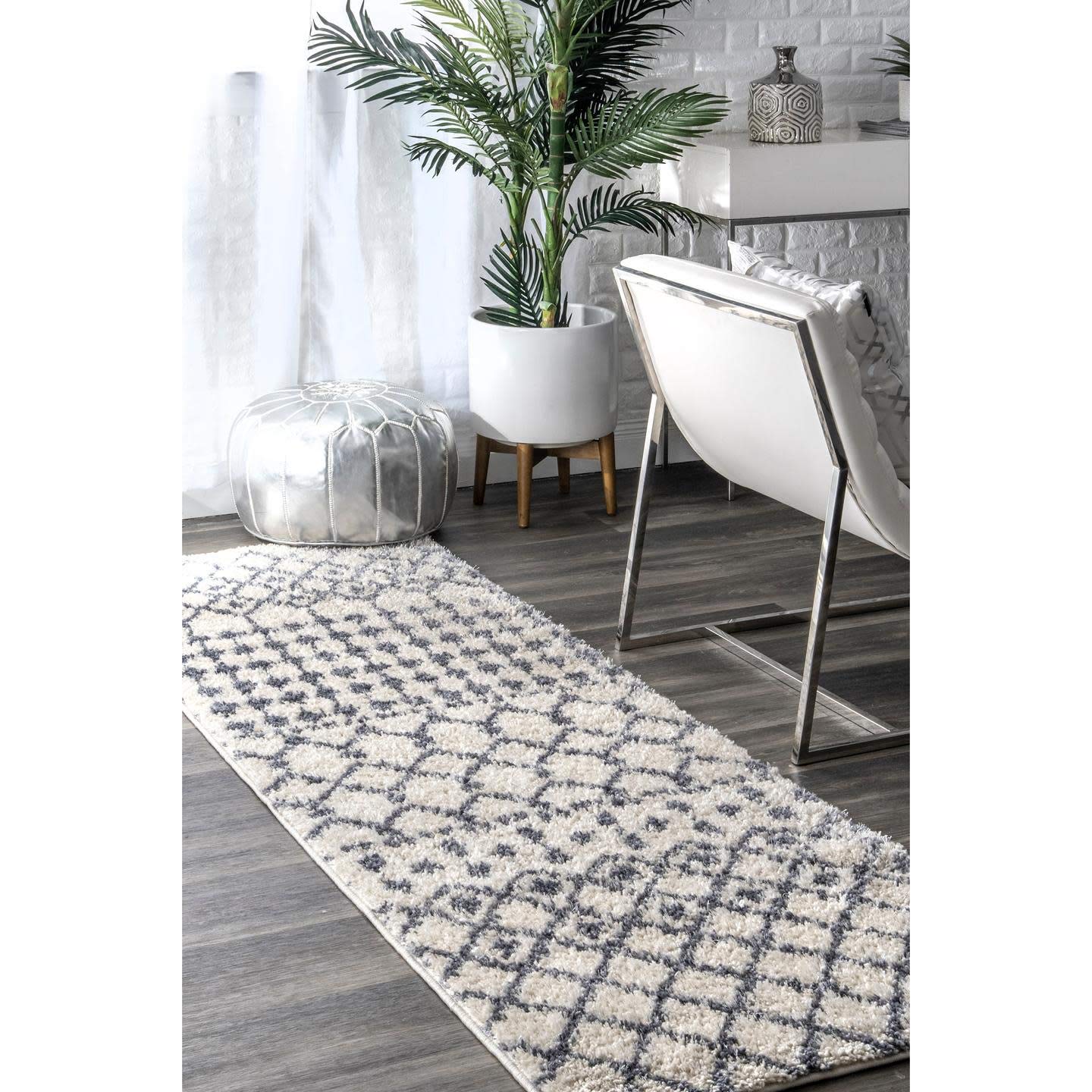 nuLOOM Moroccan Barbara Area Rug, 8x10, Black