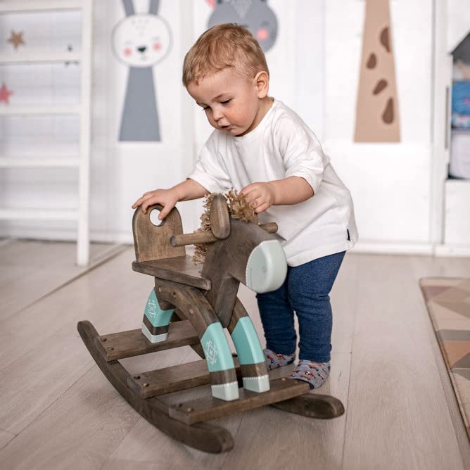 Wooden Rocking Horse Hailey from Solid Birch (Size S)