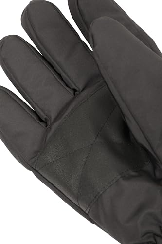 Mountain Warehouse Mens Ski Gloves Black Large
