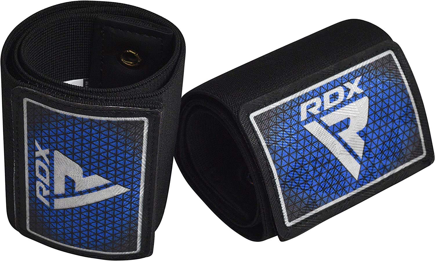 RDX Lace 2 Loop Straps Converter for Professional Boxing Gloves, 50CM Elasticated Polyester Adjustable Maya Hide Leather Hook Strap Attachments for Fighting Kickboxing Muay Thai Sparring Lace-Up Glove