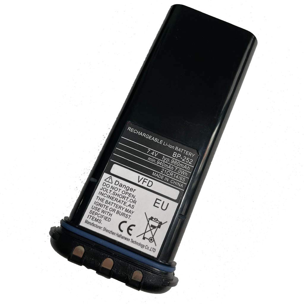 Powerforlaptop Replacement BP252 BP-252 BP241 Battery Compatible with ICOM Handheld VHF Marine IC-M36 IC-M33 IC-M34 ICMM3401 Marine