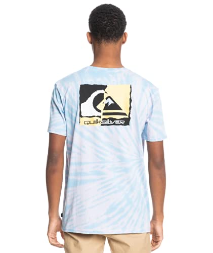 Quiksilver Mens Retro Dingo Tee (Purple Heather, Large)