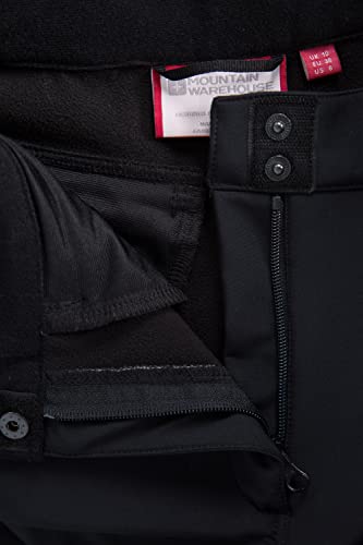 Mountain Warehouse Isola Womens Extreme Ski Pant - Winter Snow Pants Black 8