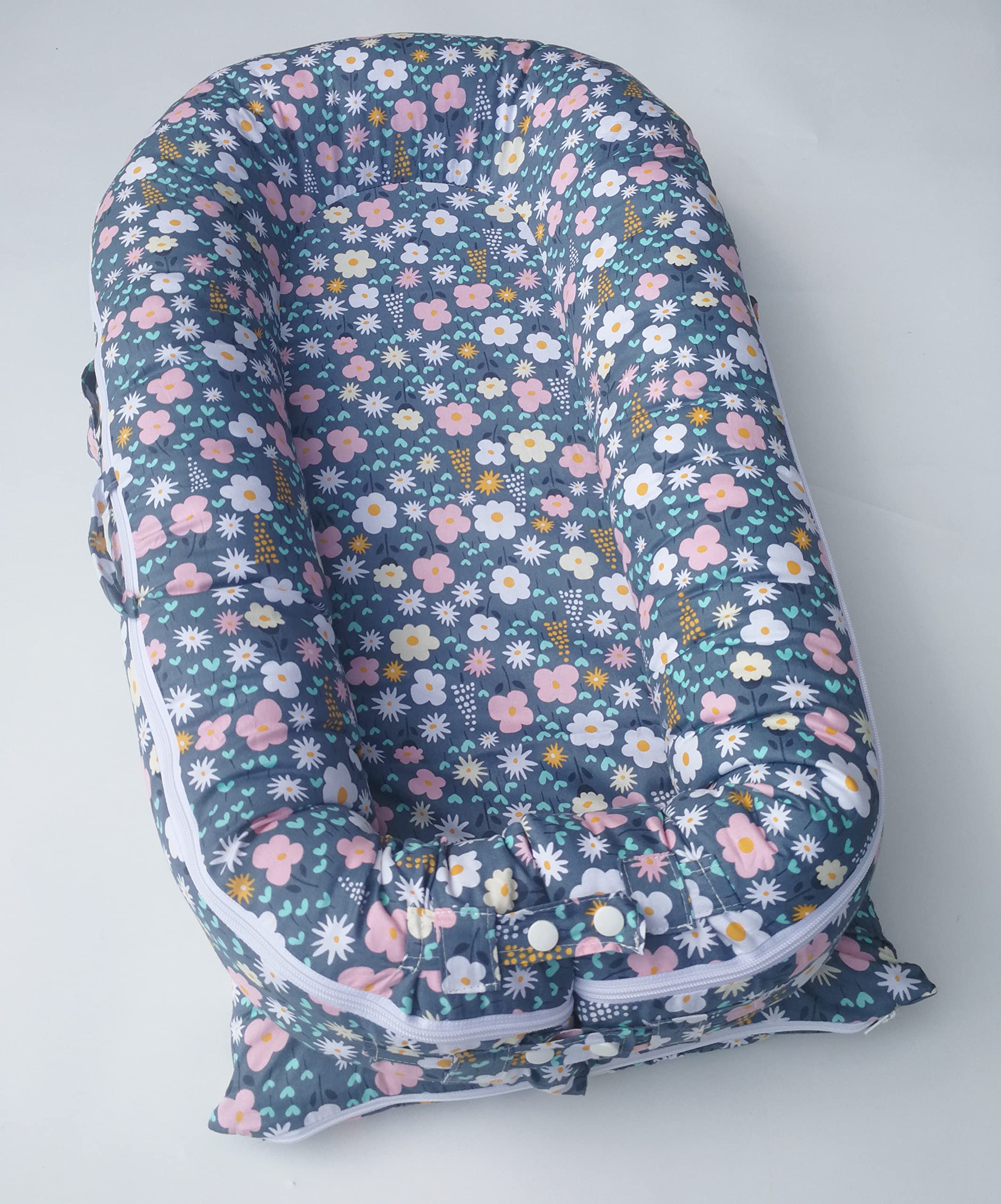 valsonix Baby Nest Cover [fits Docktot Deluxe+] (Meadow)