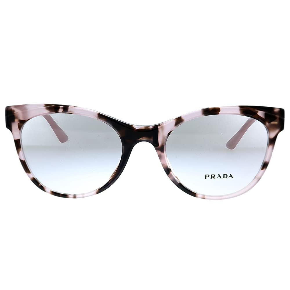 Prada PR 05WV ROJ1O1 Pink Havana Plastic Butterfly Eyeglasses 51mm