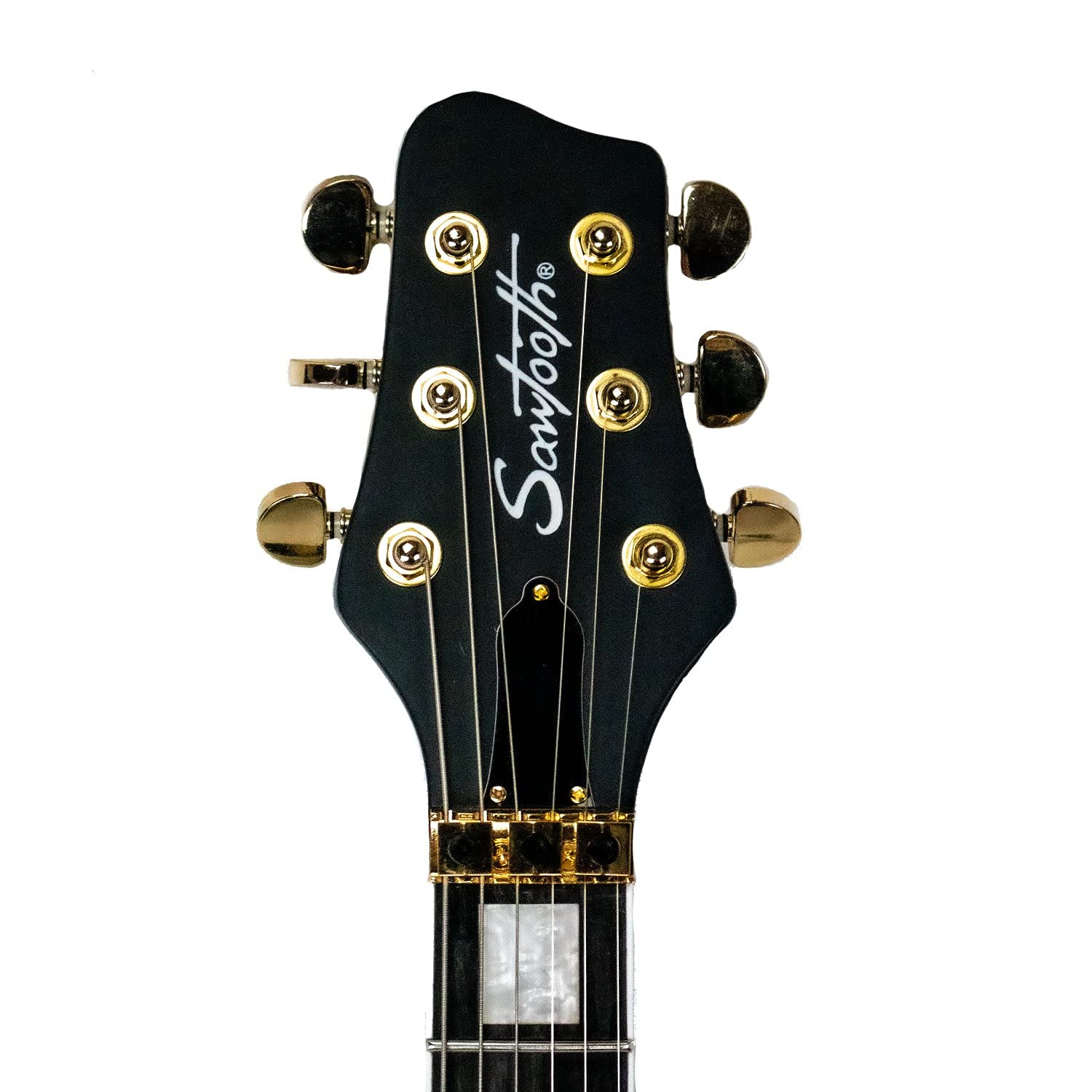 Sawtooth 6 String Vudu 22 Fret w Floyd Rose FRX Electric Guitar, Right (ST-ES-SBMGR-1)