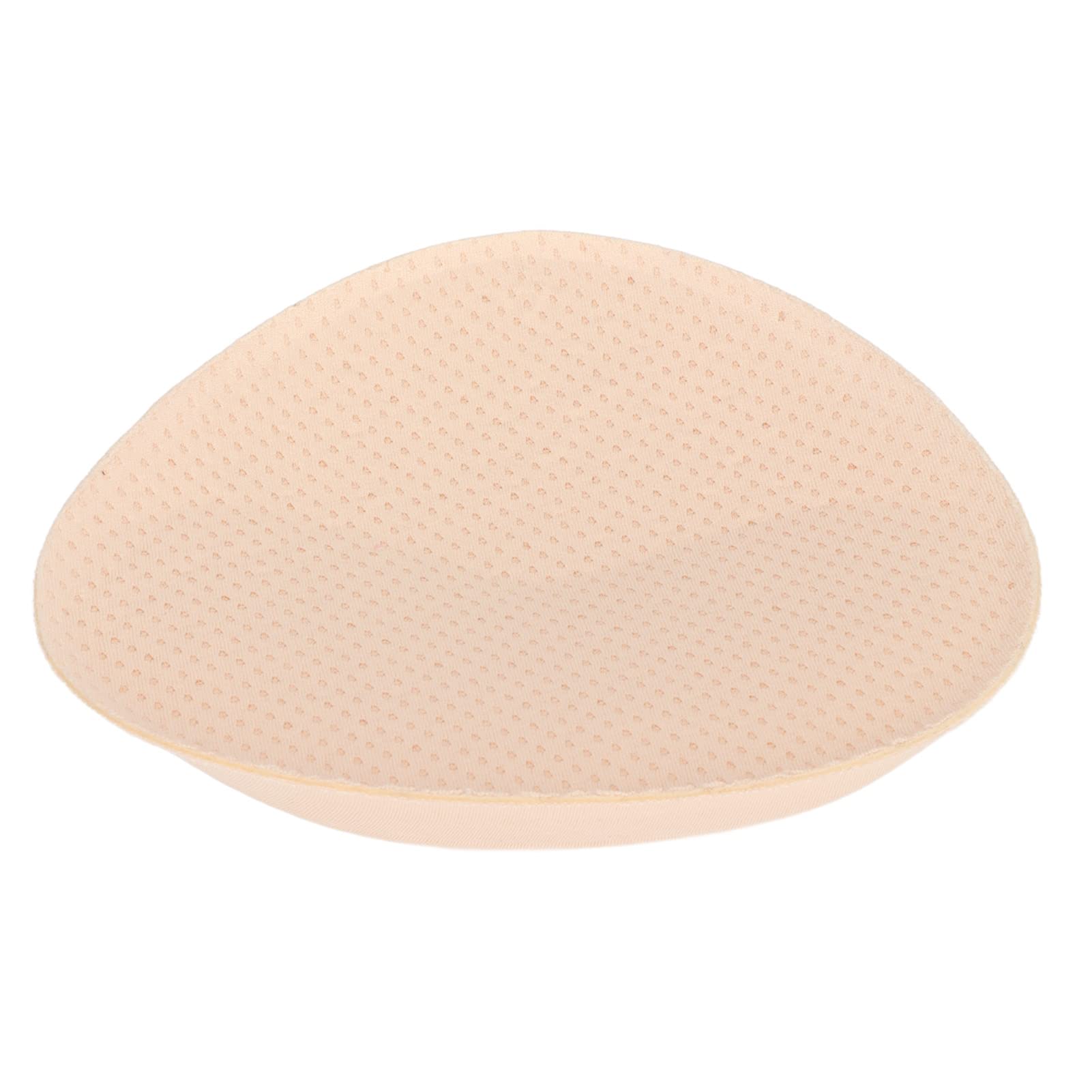 Mastectomy Prosthesis, Push Up Bra Inserts Triangular Lightweight Universal Skin Friendly for Outdoors for Women (XXL)