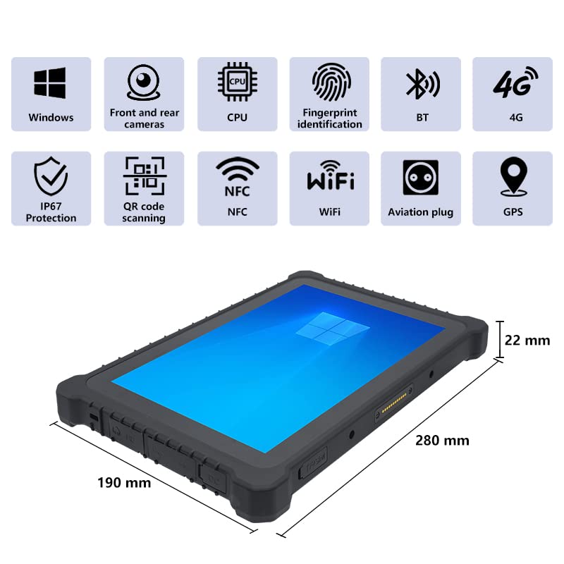 Own Research and Development Tablet for Industrial，Windows11 Ram 4or8&ROM 128or256，Portable for Industrial and Outdoor，can be Customized