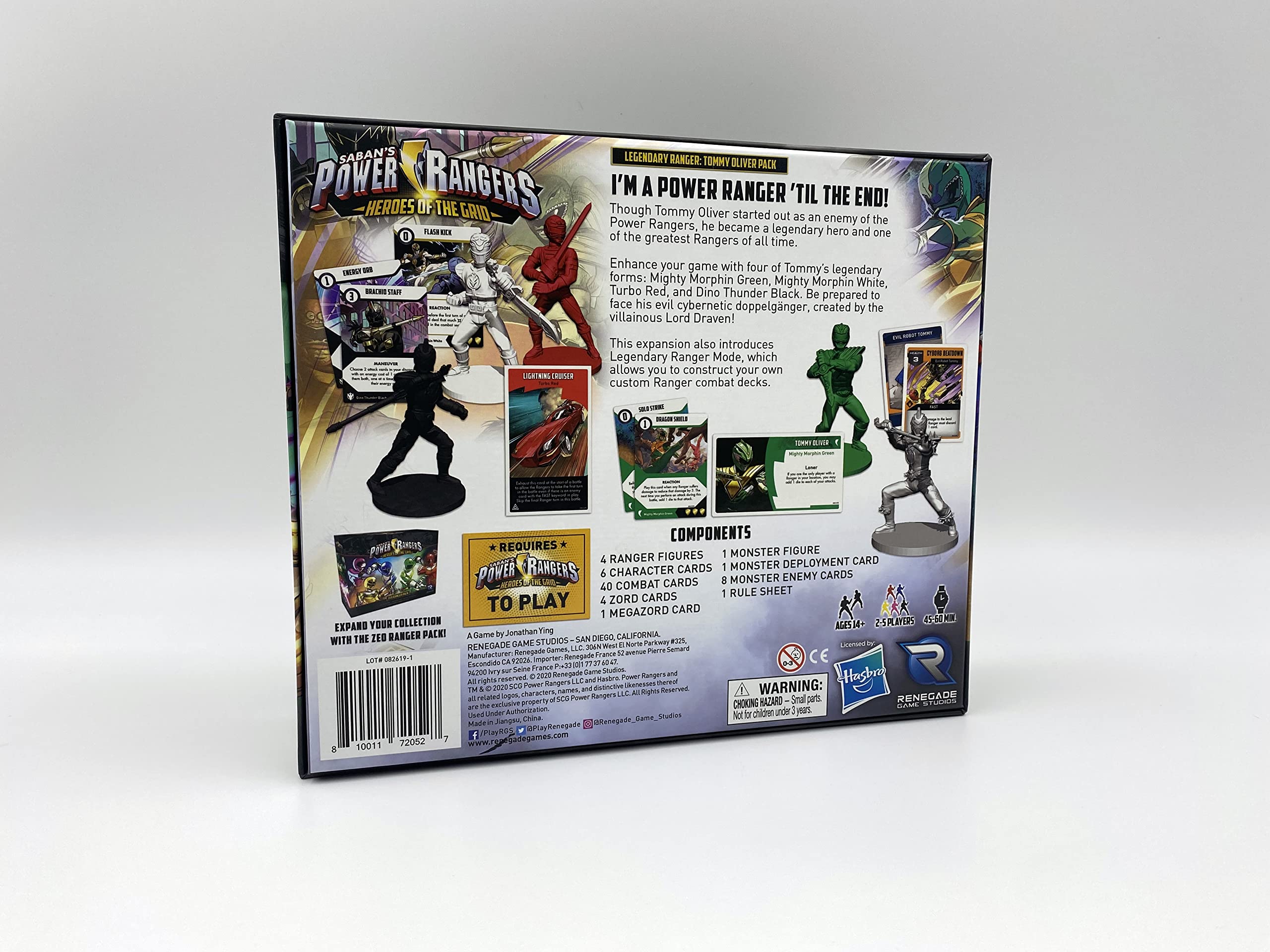 Power Rangers: Heroes of The Grid: Legendary Ranger: Tommy Oliver