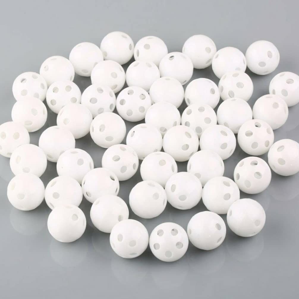 Toyvian 50PCS Rattle Balls Inserts Round Doll Noise Maker Repair Fix Toy Rattle Noise Maker Squeaker Replacement Rattle Insert Crafts Accessories 24mm