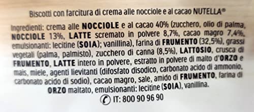 Nutella Sandwich Biscuits 304g Resealable Pouch (3 packs)