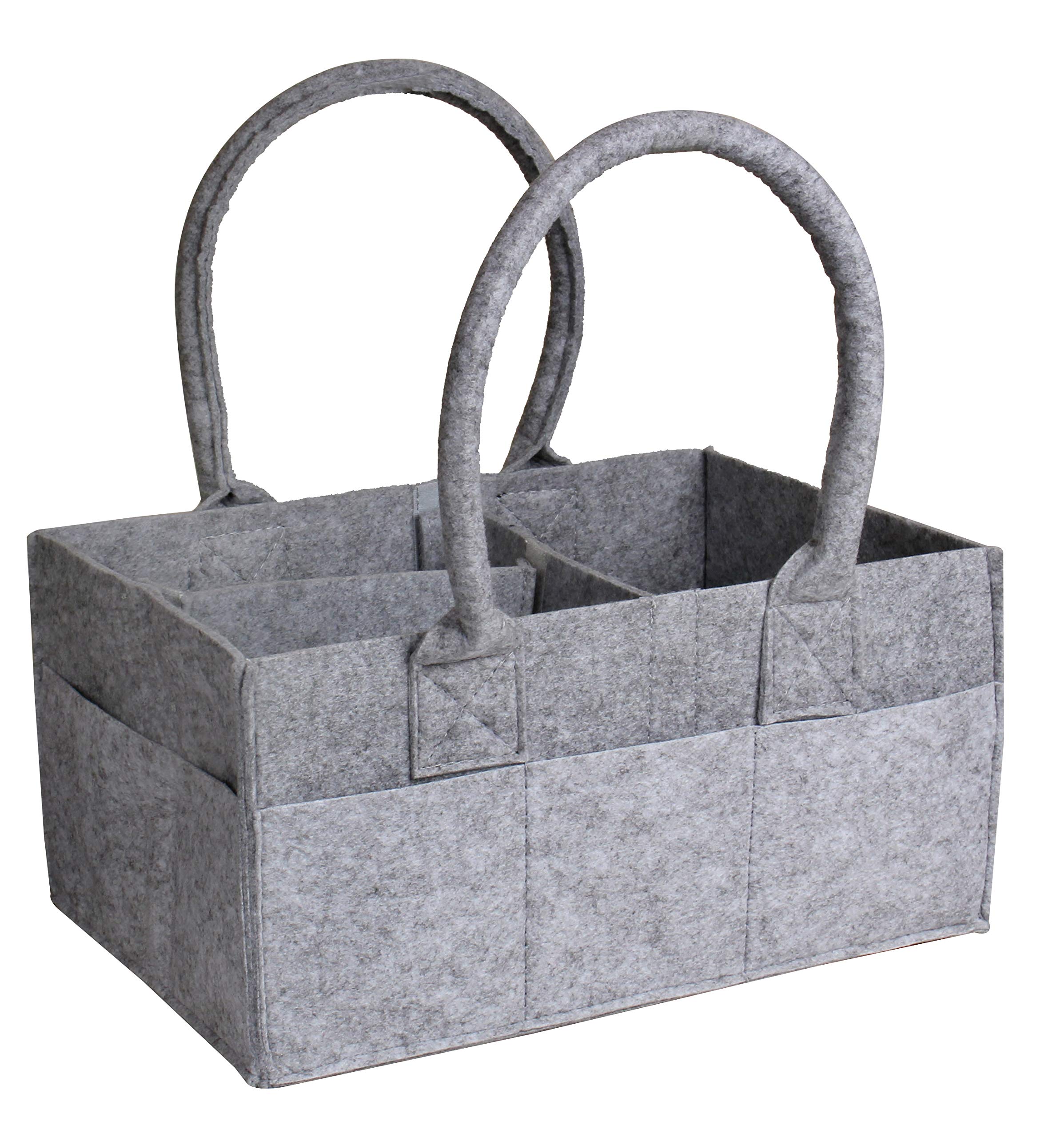 Nubblez Baby Diaper Caddy Organizer Portable Design Durable FELT Material - Multi-function Organizer