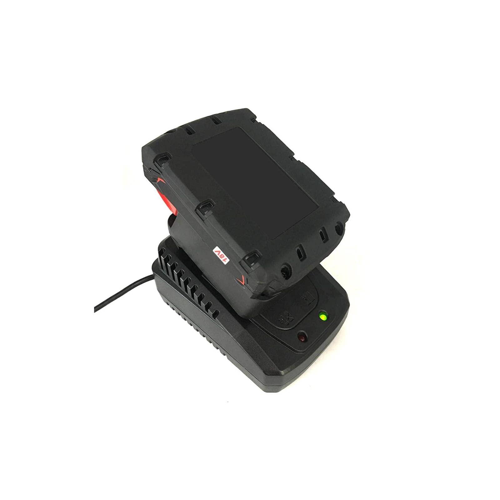 Power Tool Adapter,ABS+PC Power Tool Adapter for Milwaukee 18V Li-Ion Battery Convert to for Bosch with Charging,Supports Charging of Power Tool Batteries