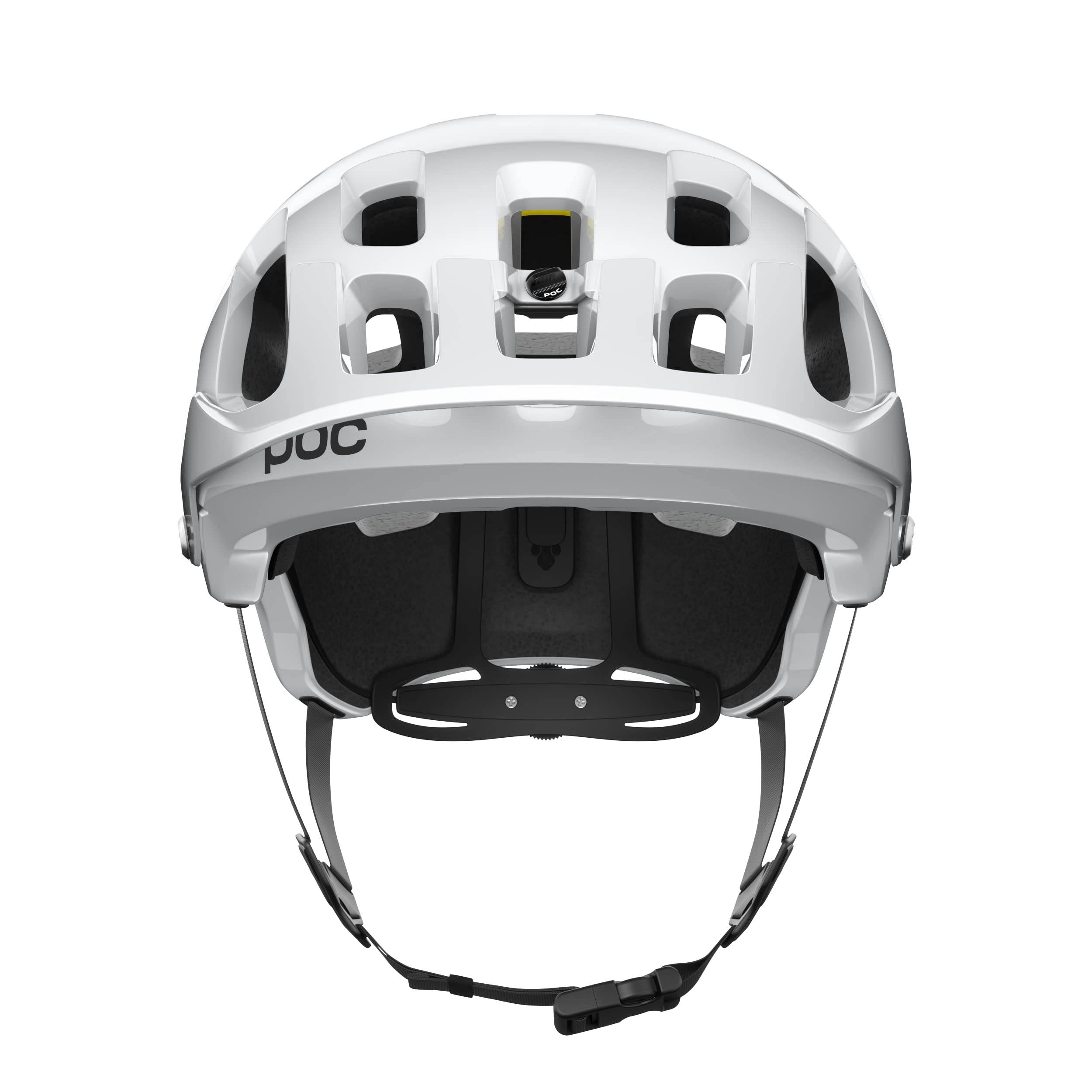 POC Tectal Race MIPS Cycling Helmet Uranium Black/Sapphire Purple Metallic/Matt MED