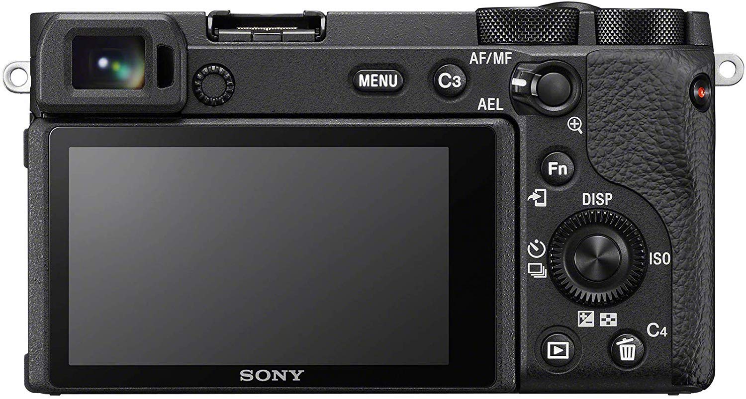 Sony Alpha A6600 Mirrorless Digital Camera Body with 128GB Card + Battery & Charger + Backpack + Grip/Tripod + Video Light + Mic + Kit