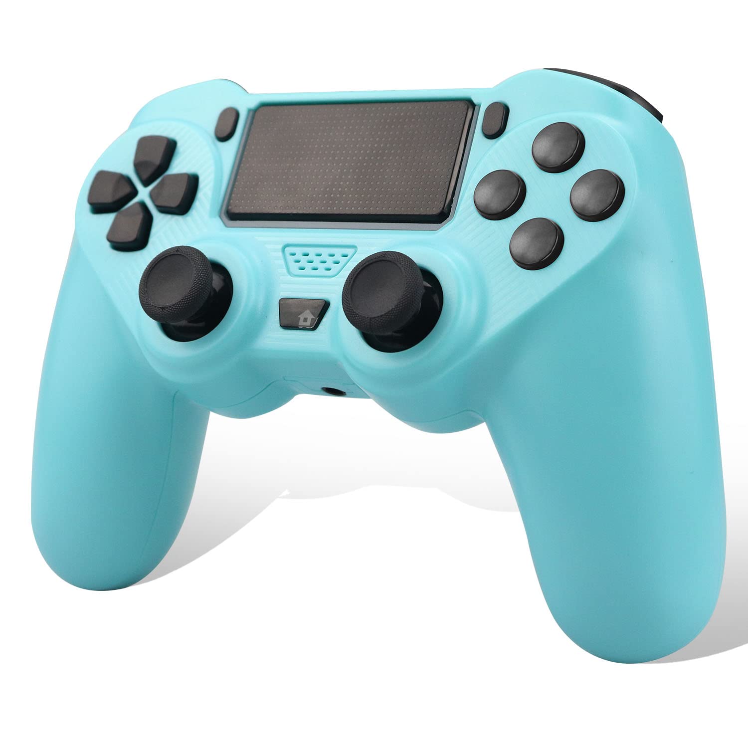 YsoKK Wireless Controller Compatible with PS4/Slim/Pro with Dual Vibration/6-Axis Motion Sensor/Audio Function(BerryBlue)
