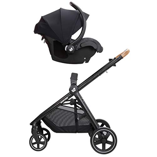 Maxi-Cosi Zelia Max 5-in-1 Modular Travel System, Nomad Black