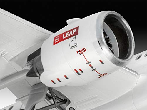 Revell RV04952 1:144-Airbus A321 Neo Plastic Model kit, Multi-Color